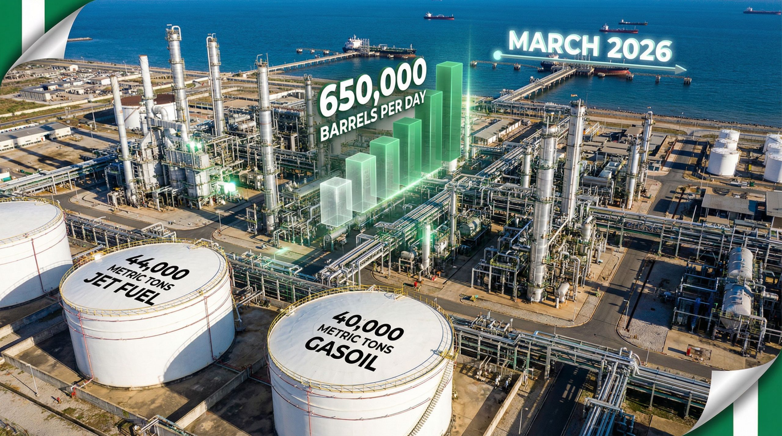 Dangote Refinery Jet Fuel Export Tender 84K Tons March