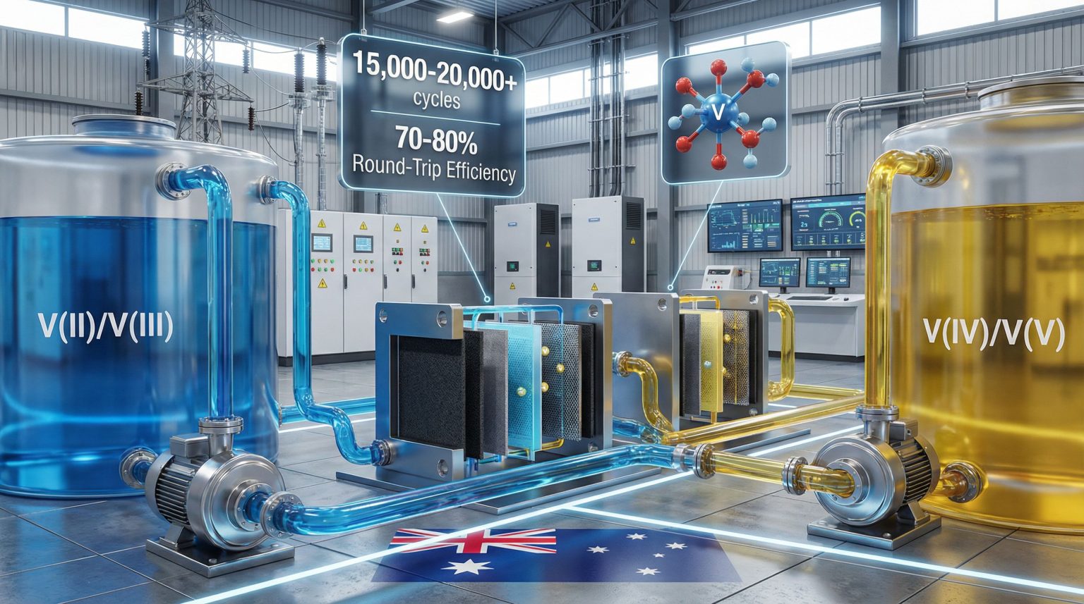 Vanadium Redox Flow Batteries: Grid Storage Guide