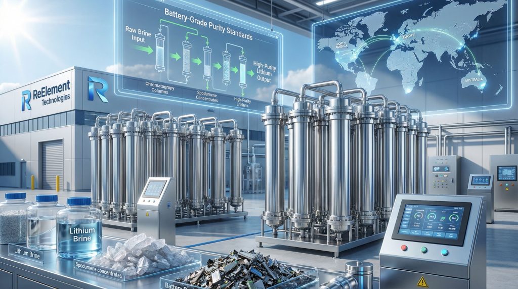 ReElement Patent Transforms Brine-to-Battery Processing