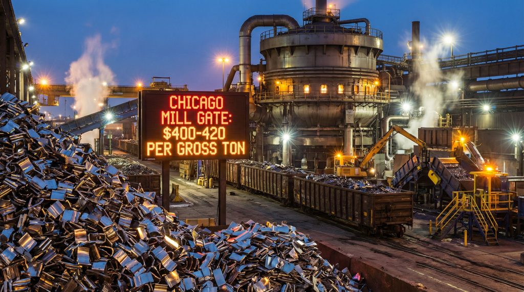 Steel Scrap No1 Busheling Chicago Mill Pricing Guide