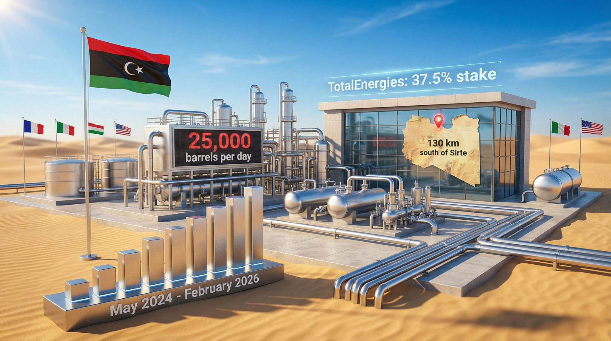 Mabruk Oil Field Libya Production Restart Begins