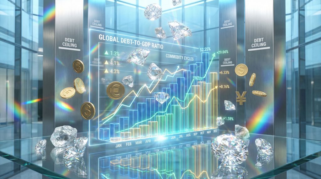 Debt Ceiling Rise Amid Diamond Market Downturn Crisis