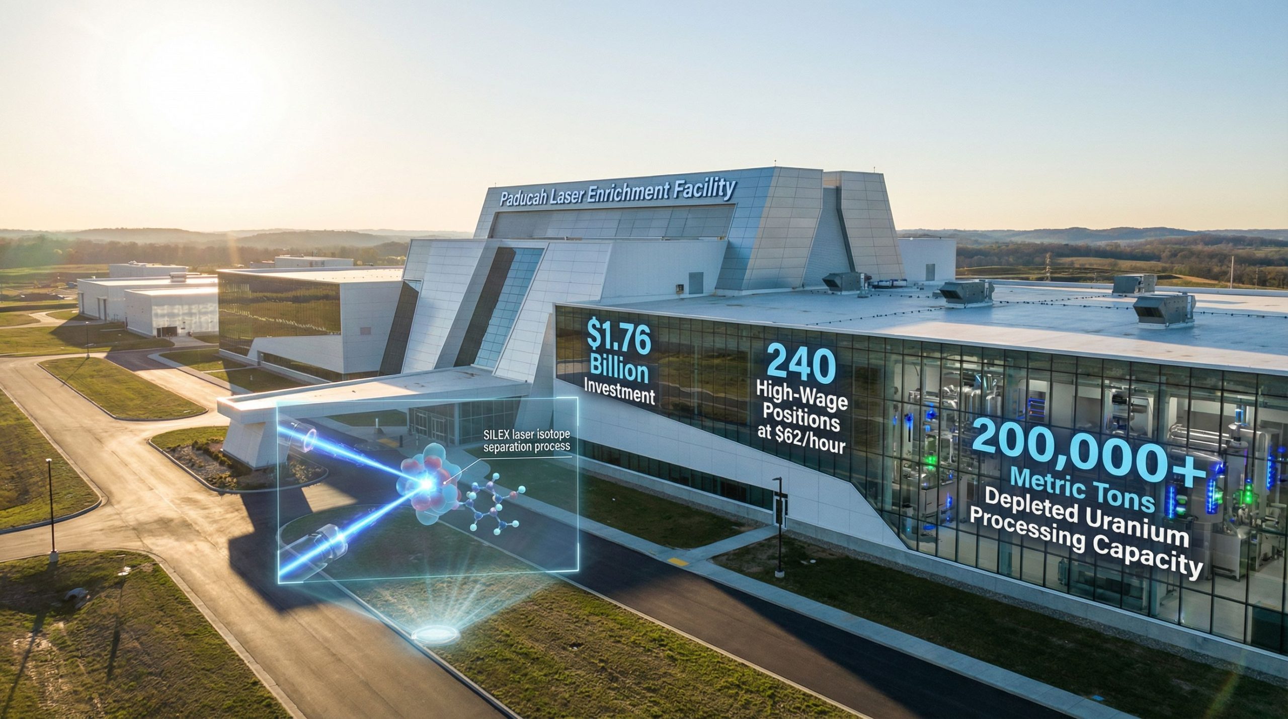 Paducah Laser Enrichment Facility: Advanced Nuclear Tech