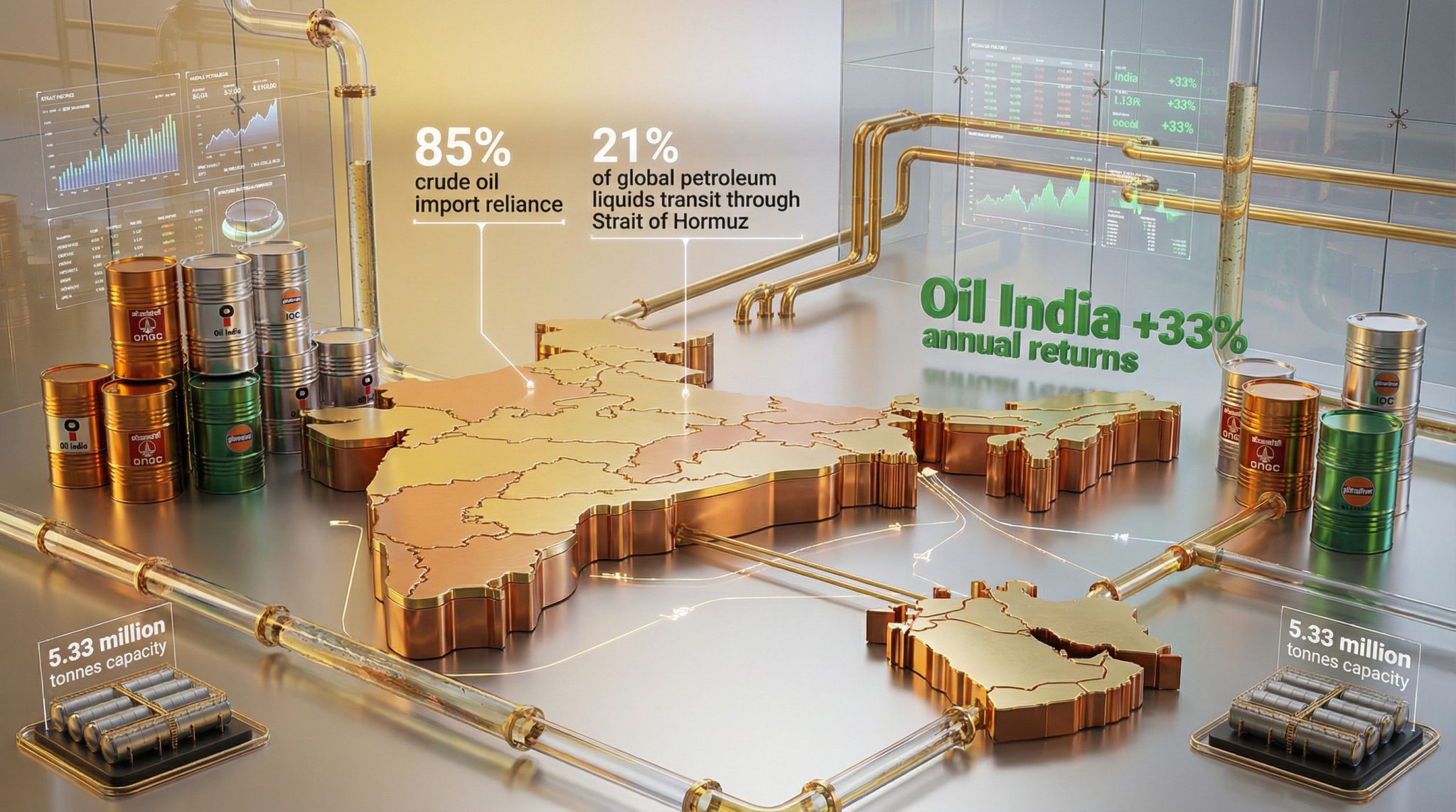 India Oil Stocks Surge Amid Gulf Conflict Crisis