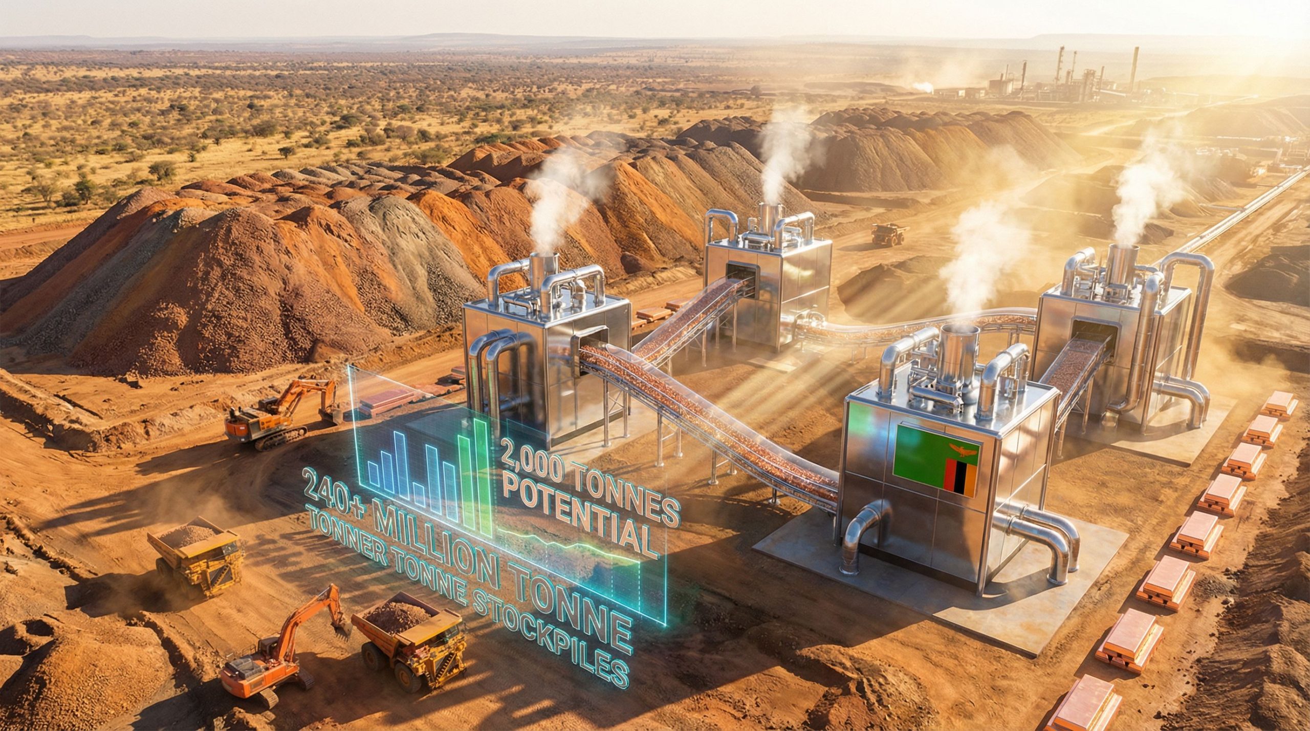 Jubilee Metals Large Waste Rock Project Mining Recovery