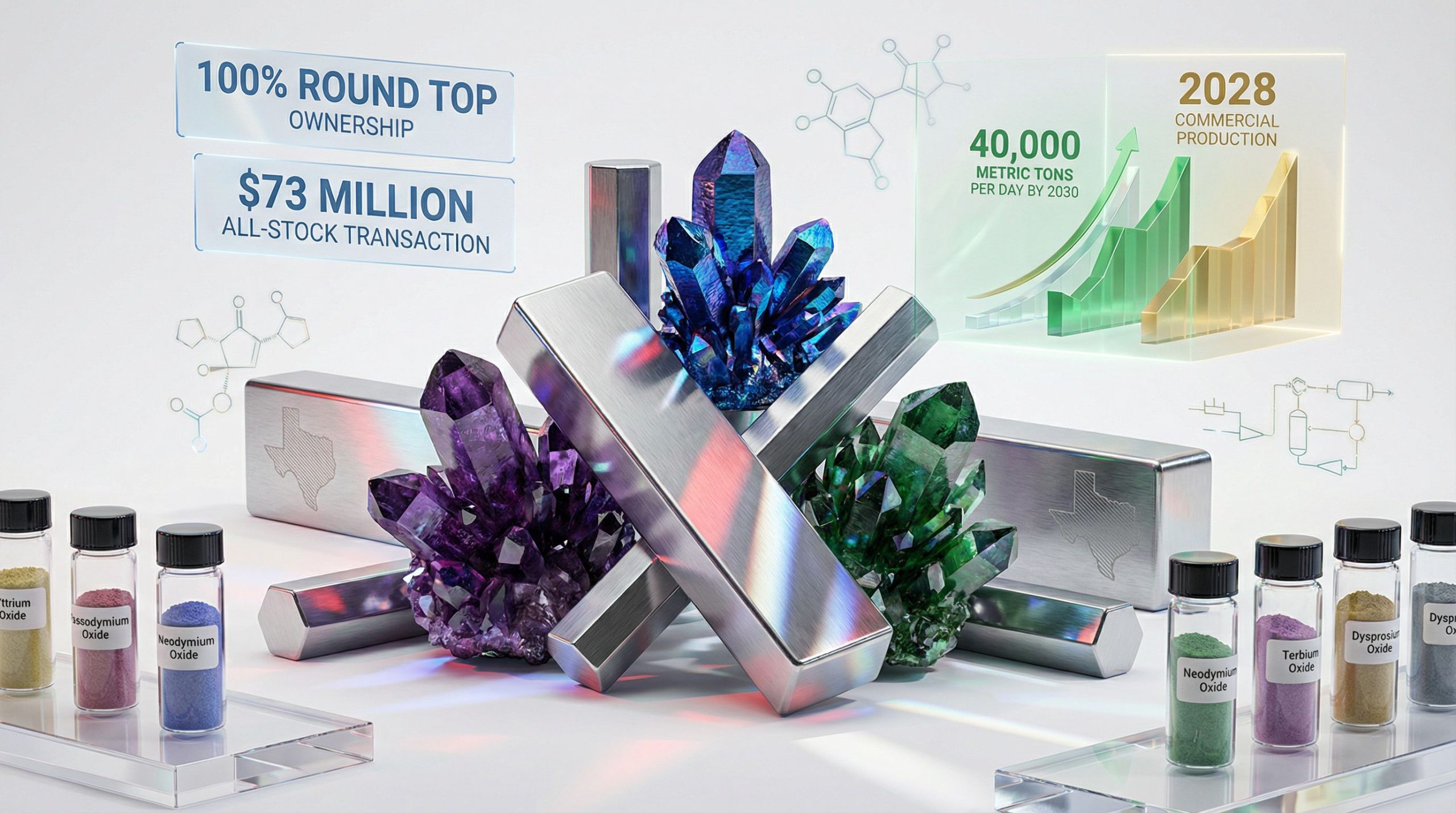 USA Rare Earth Buys Texas Mineral for $73M
