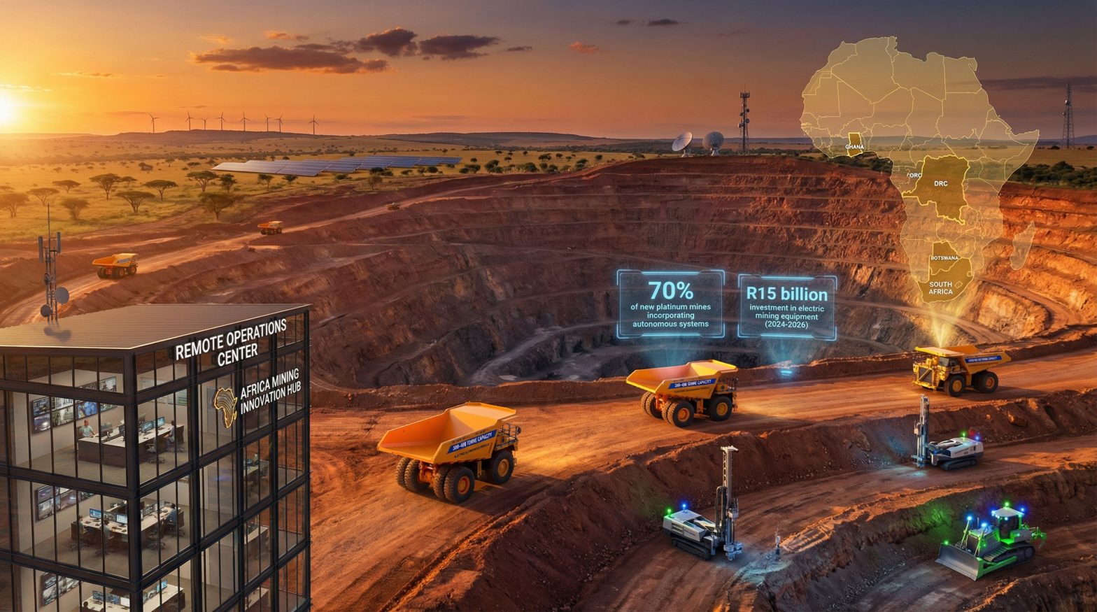 Electric Mining Equipment Africa: Autonomous Future