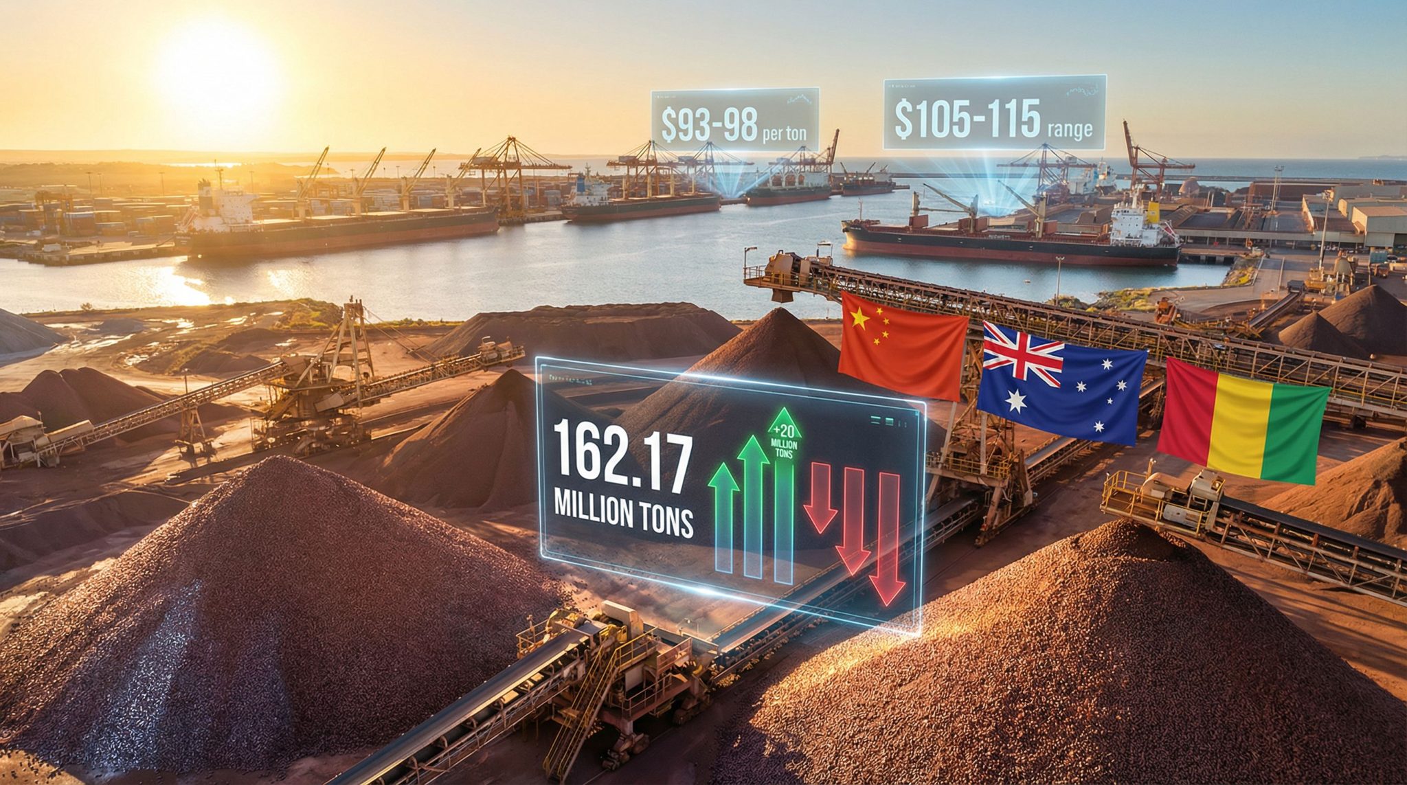 Iron Ore Prices Surge Amid Iran Conflict & Freight Costs