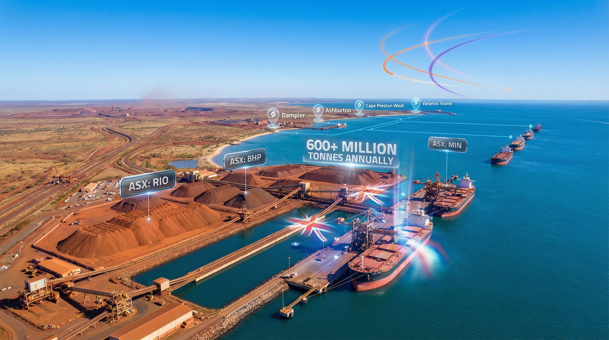 Pilbara Ports Close: Iron Ore & LNG Hit by Cyclone