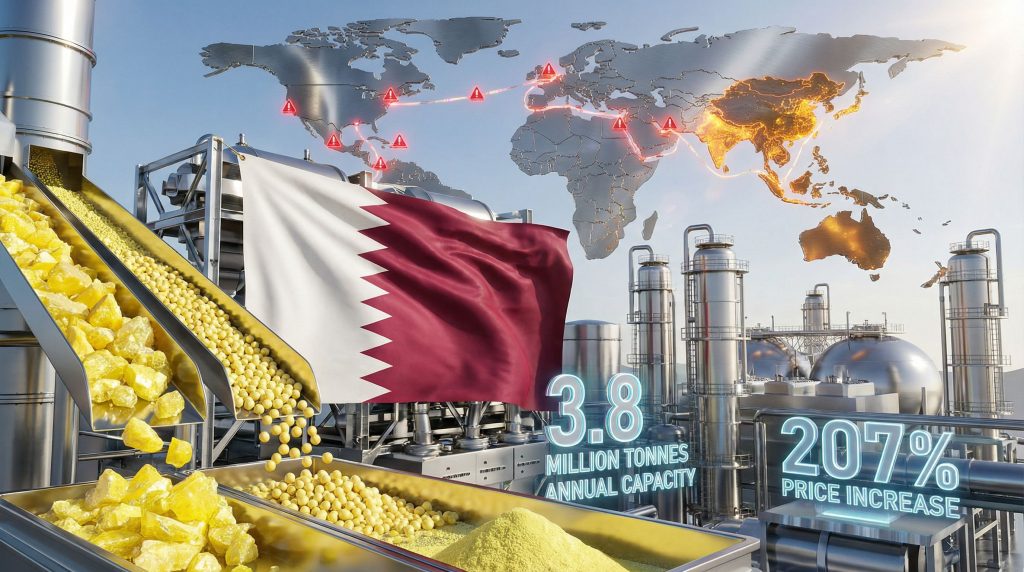 Qatar Stops Sulphur Production: Global Supply Impact