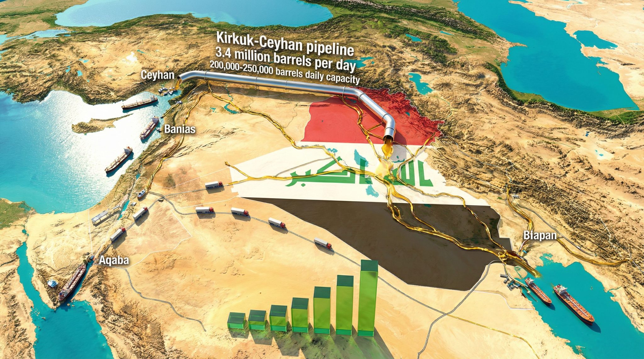 Iraq Crude Export Routes: Recovery Plans & Alternatives