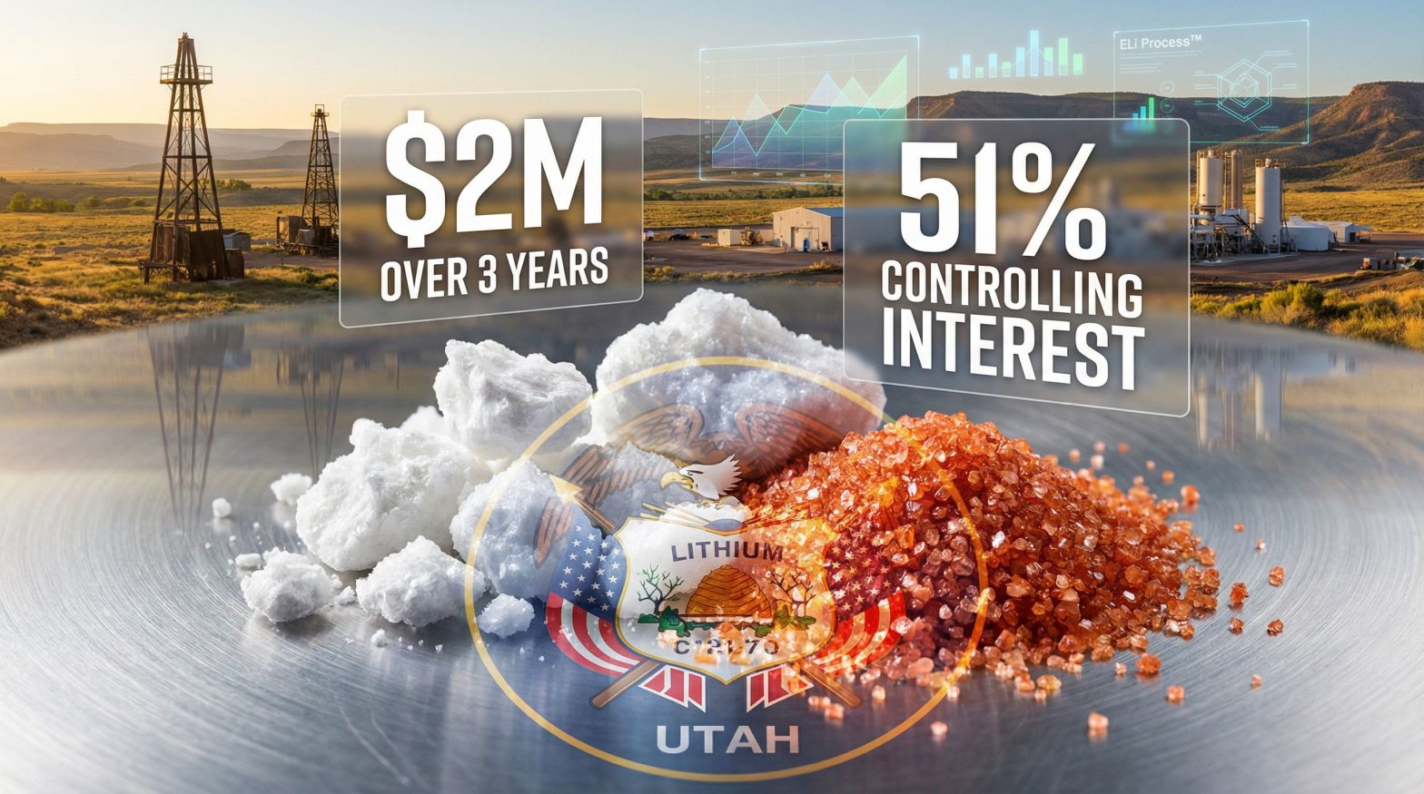 Neometals Lithium-Potash Joint Venture: Utah Brine Deal