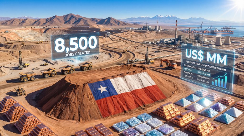 Inversión Minera en Chile: Record US$17.3B en 2026