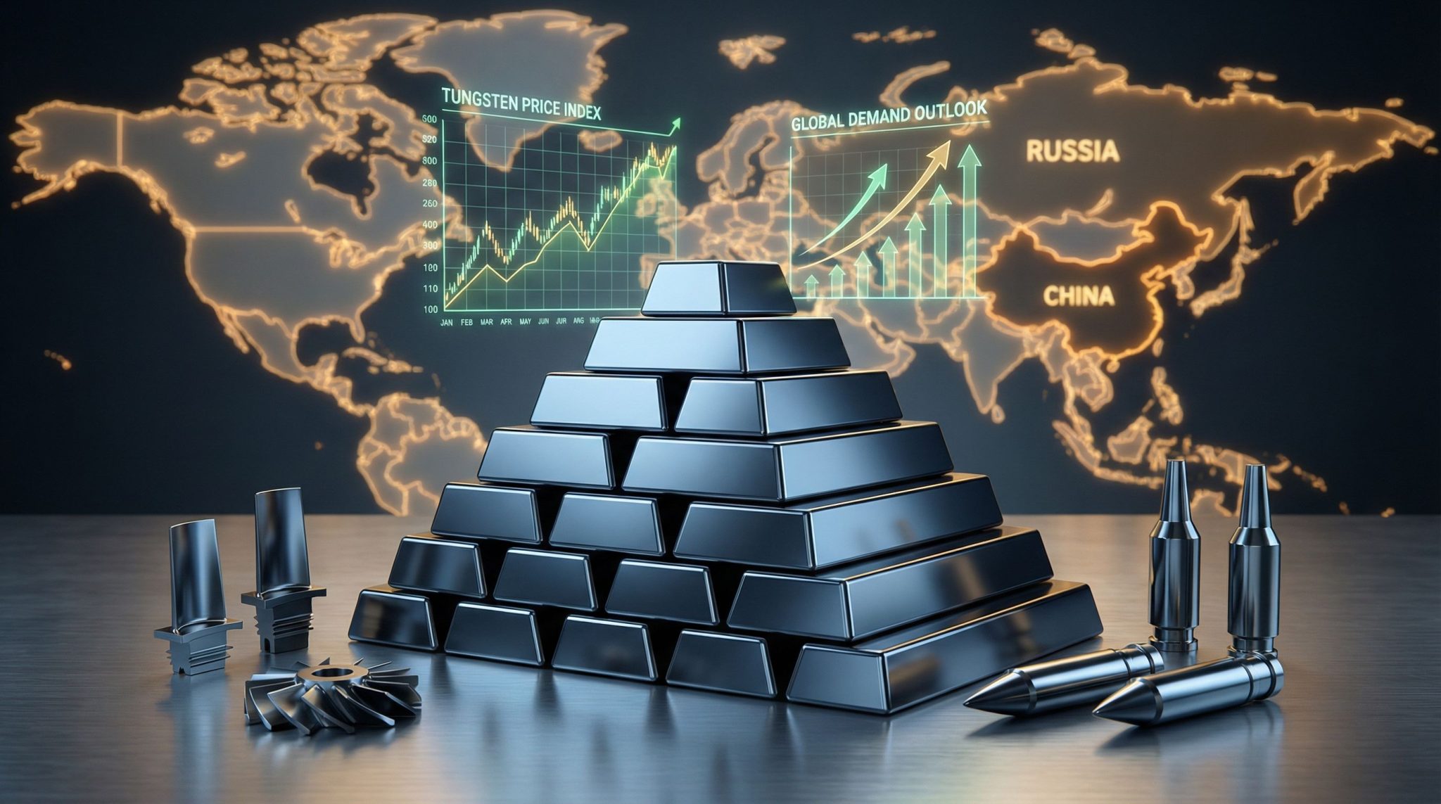Tungsten Prices Surge 450% Amid Supply Chain Crisis