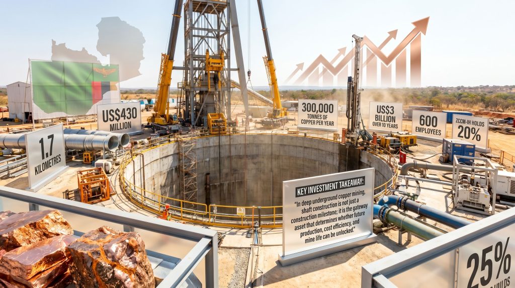 Mingomba Mine Shaft-Sinking Project in Zambia
