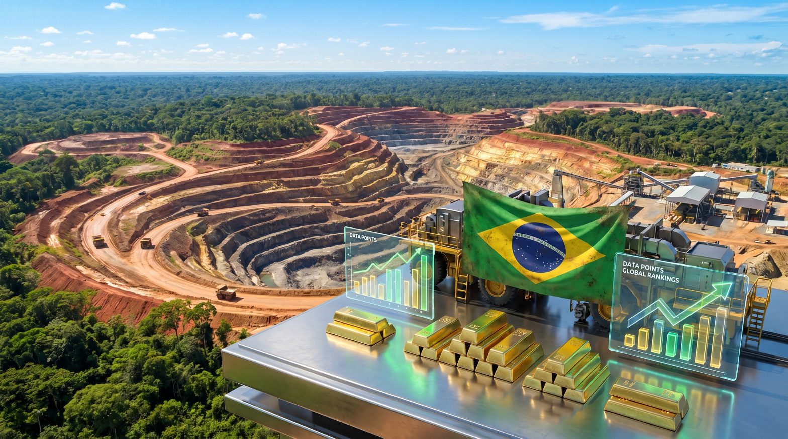 Brazil's Largest Open-Pit Gold Mine Project Secured