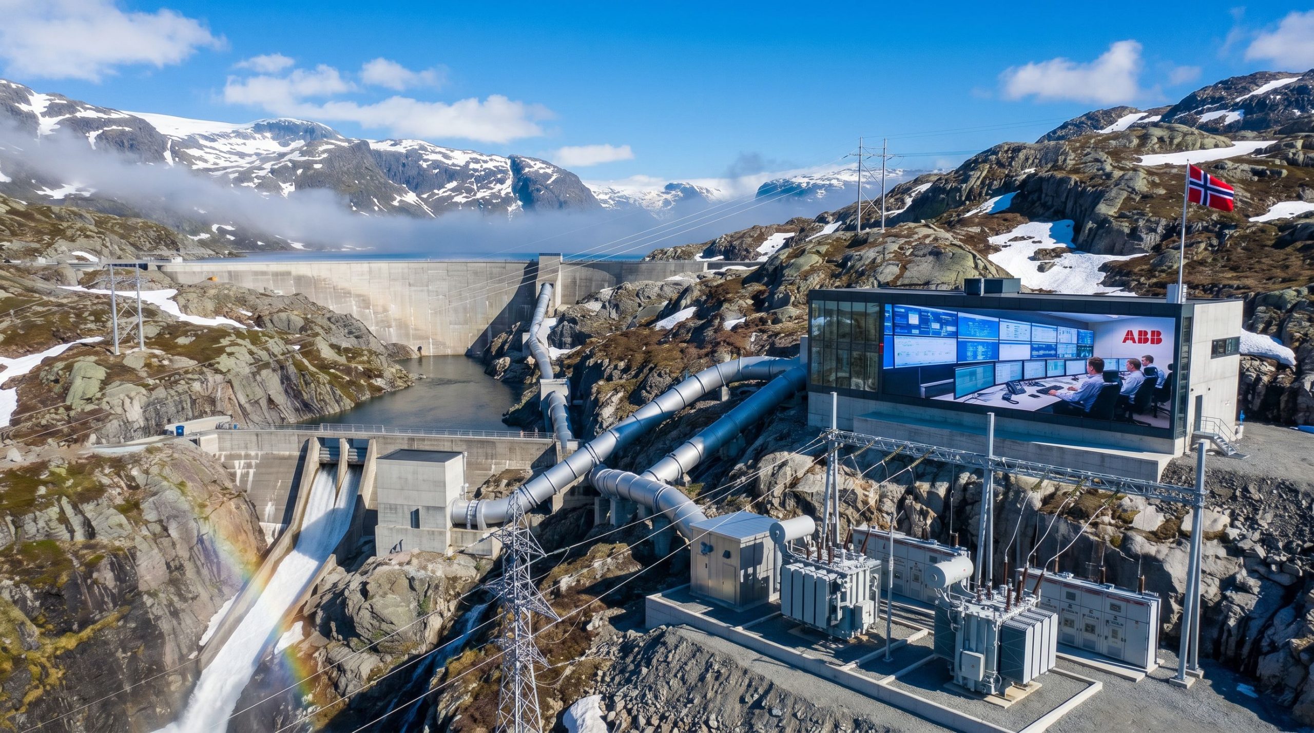 ABB Supplies Systems for Norsk Hydro Hydropower Project