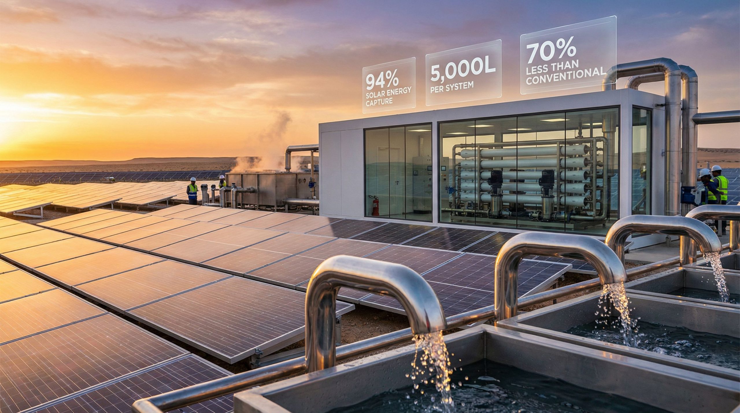 Solar-Powered Desalination Plant Technology & Benefits