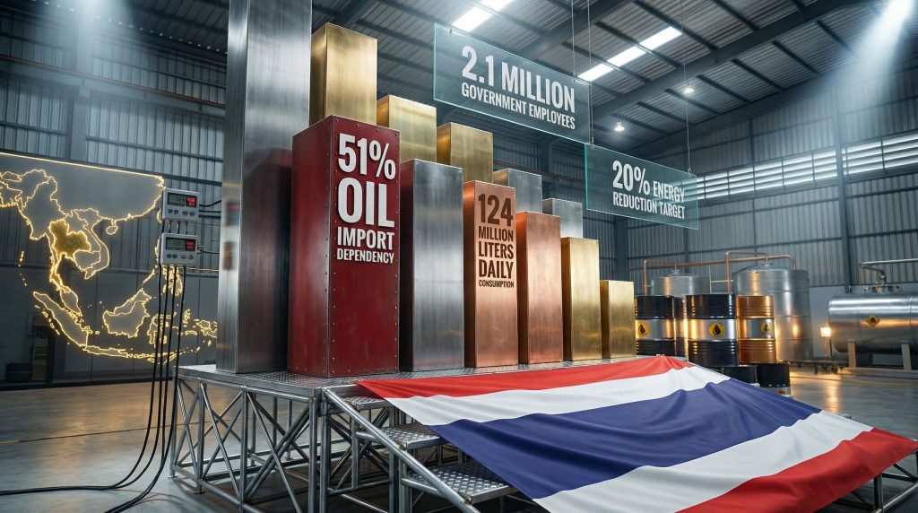 Thailand Work From Home Energy Crisis Response 2026