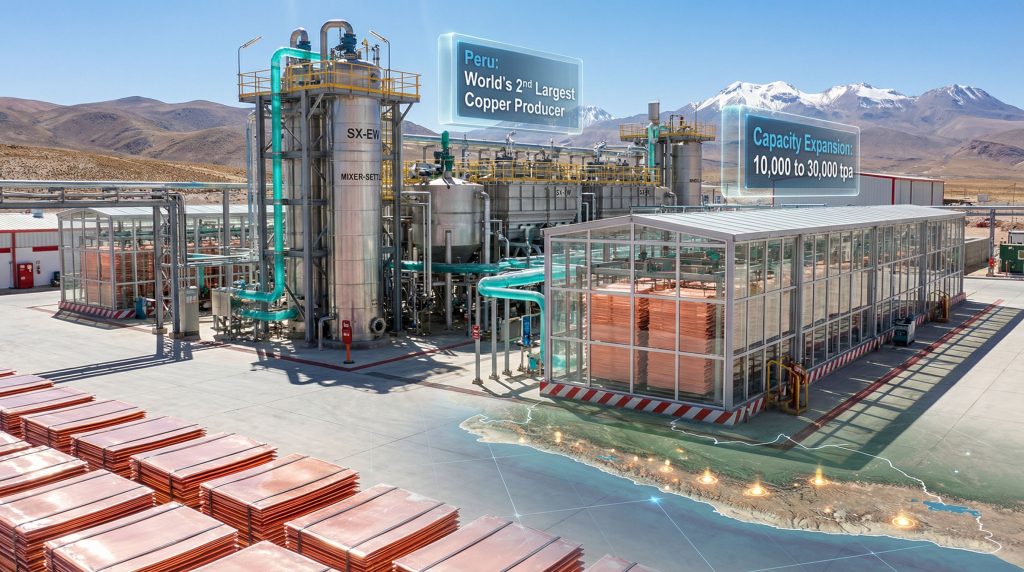 Chapi Mine Processing Plant Expansion Boosts Capacity