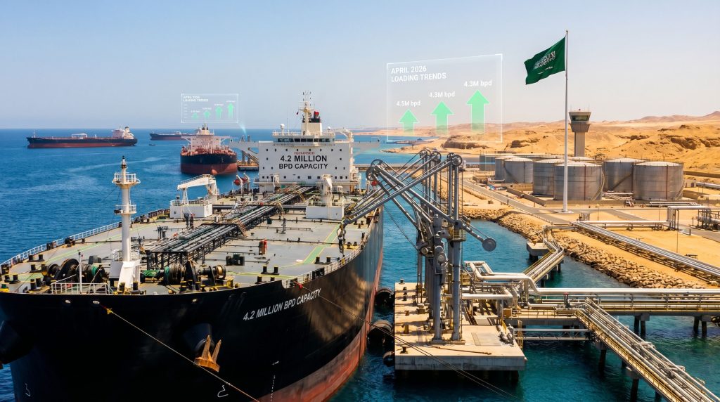 Saudi Arabia Yanbu Port Oil Loadings Hit 4.3M bpd Record