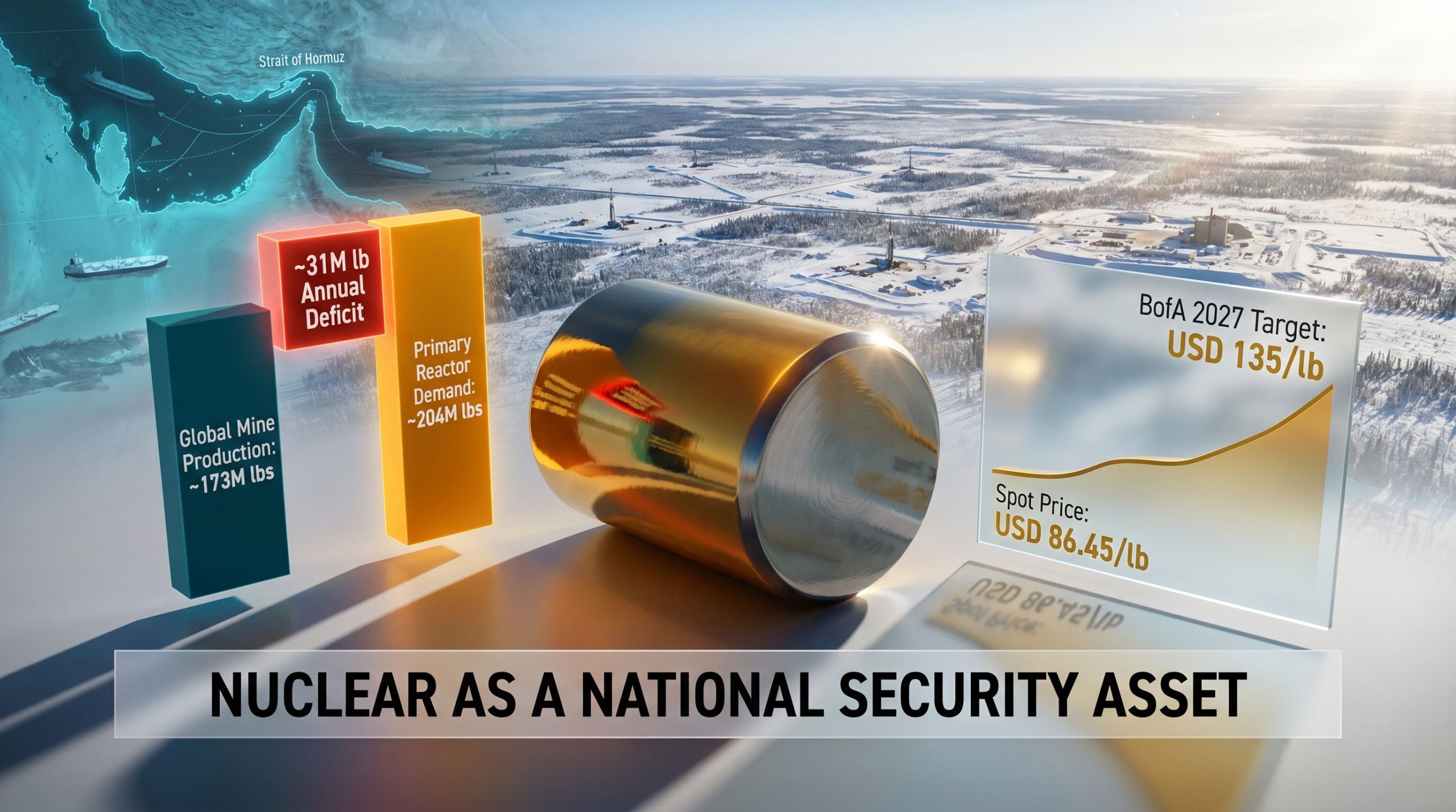 Iran Conflict & Western Uranium Supply Constraints