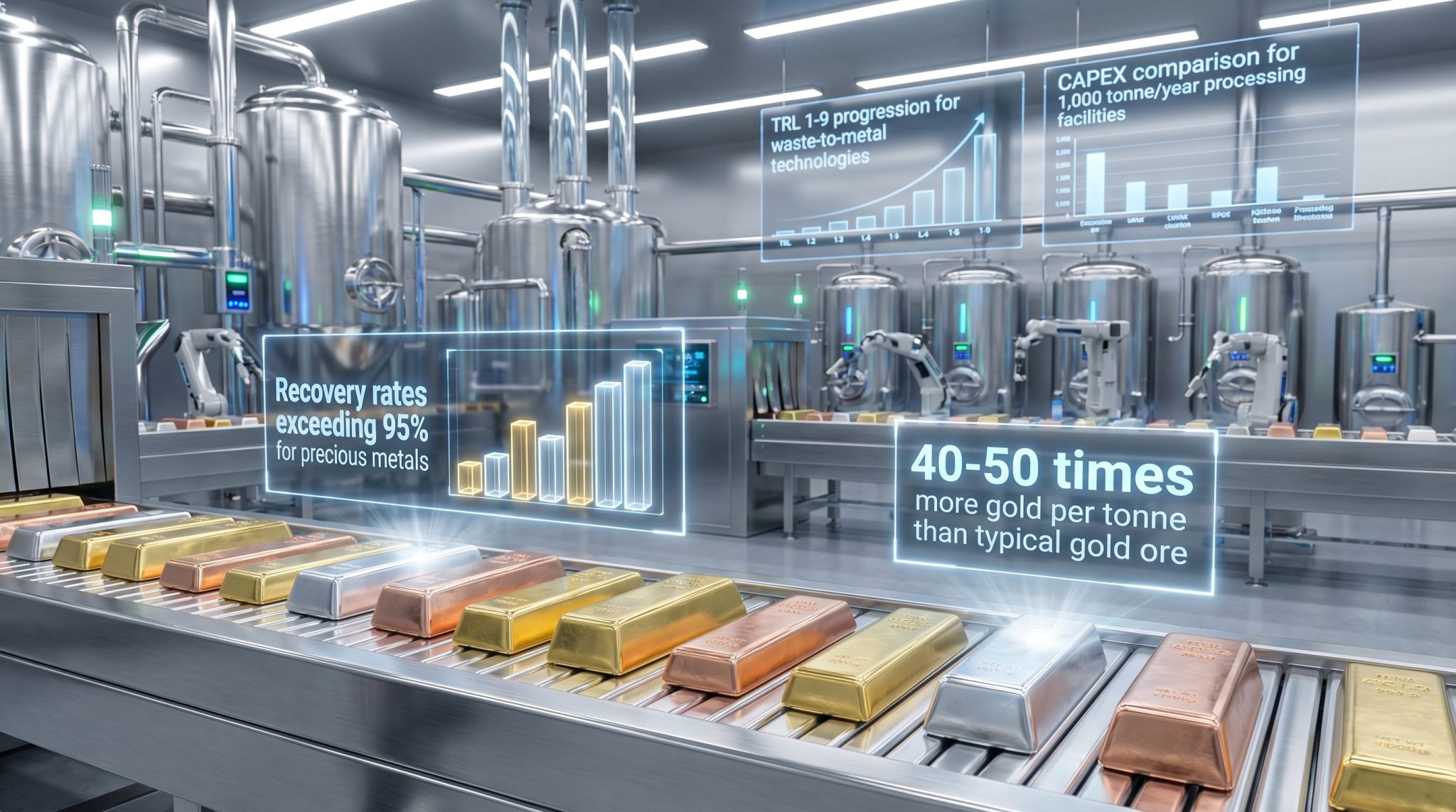 Metals Without Mining: Sustainable Recovery Methods