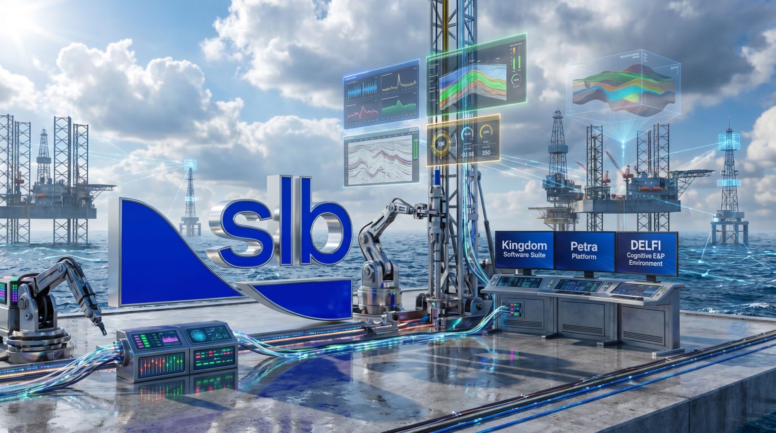 SLB Buys S&P Global Upstream Software for AI Growth