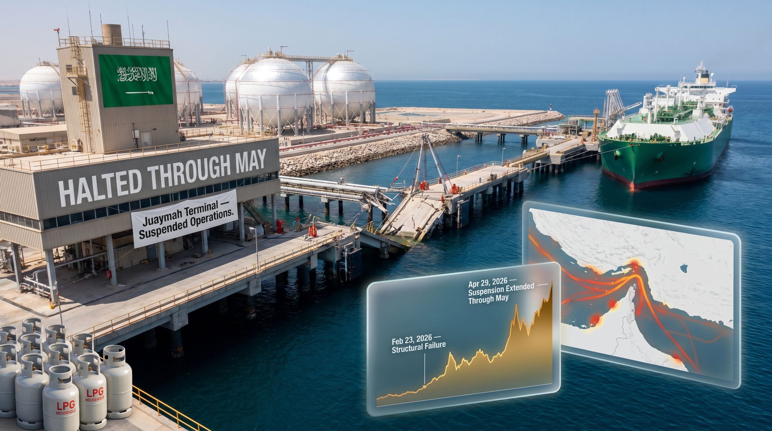Saudi Aramco Halts LPG Exports Through May 2026