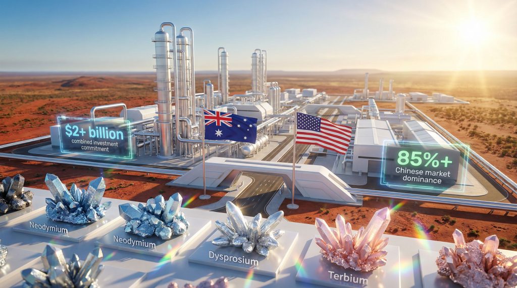 US Australia Rare Earth Refinery Project Gets $849M Boost