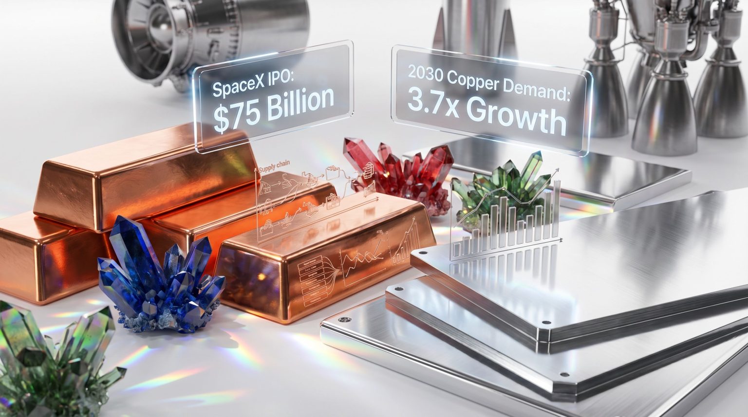 SpaceX IPO Impact on Key Commodities & Mining Stocks