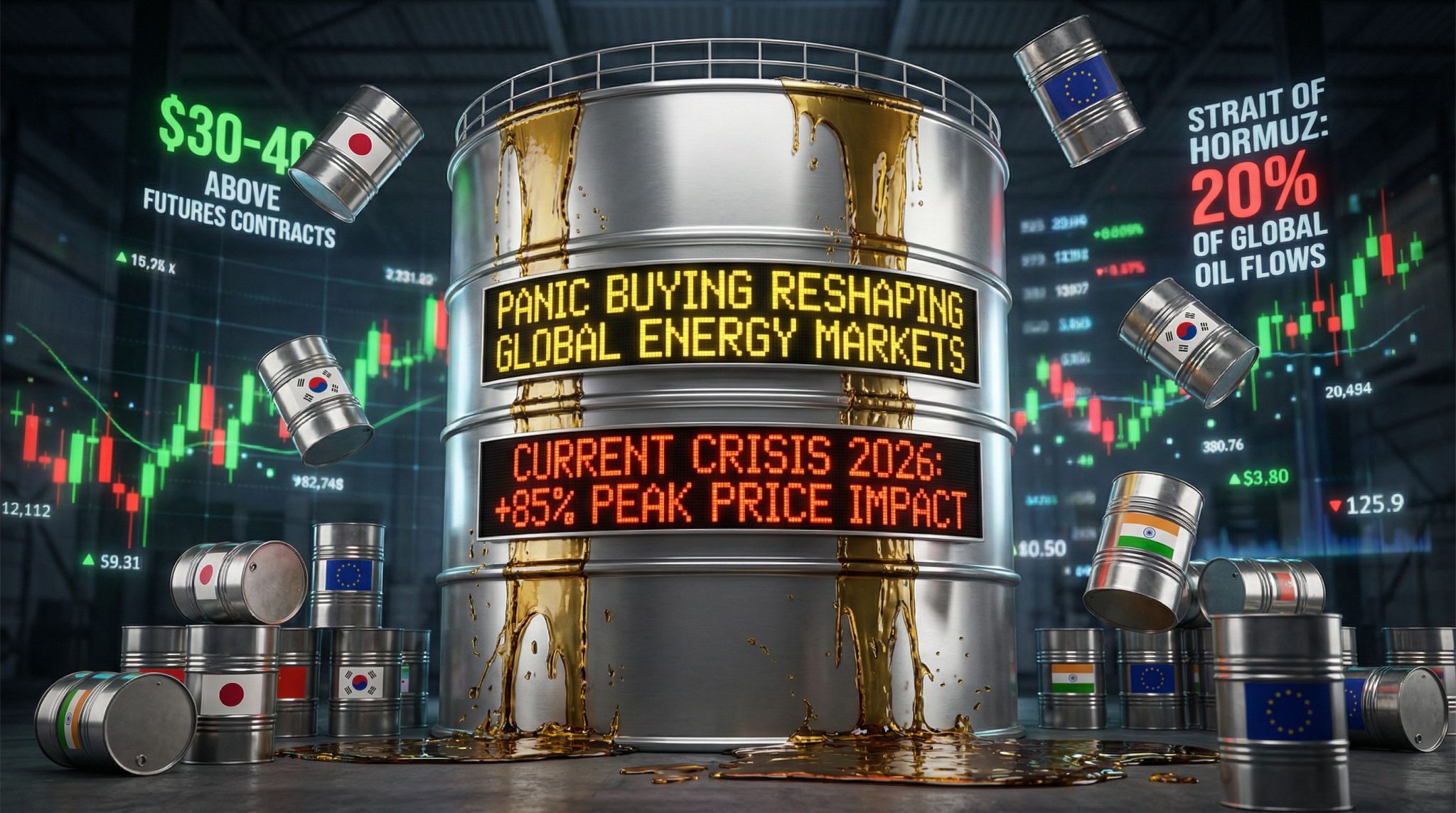 Global Oil Panic Buying Creates Market Crisis