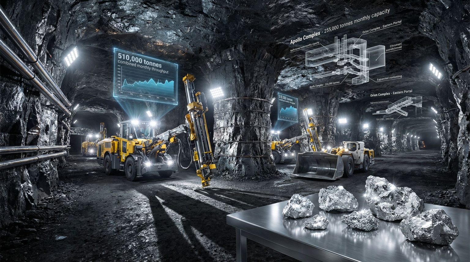 Tharisa Underground Mining Strategy & PGM Extraction
