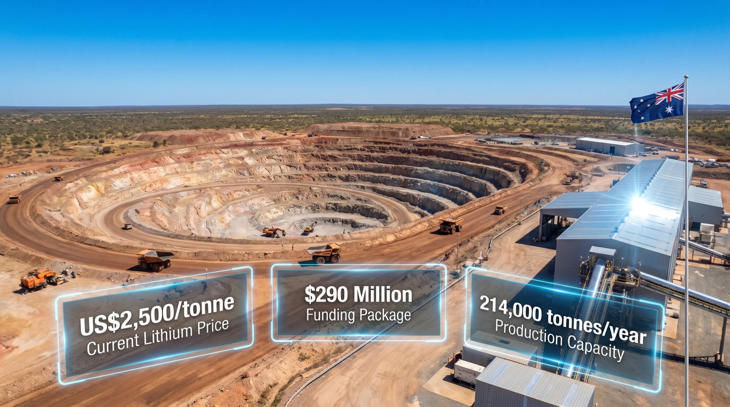 Core Lithium Finniss Project Restart: $290M Funding