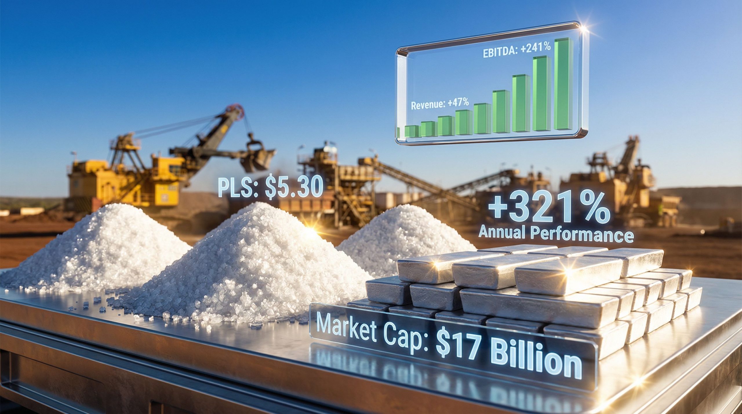 PLS Lithium Miner Shares: ASX 50 Performance Analysis