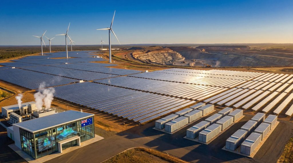 Australia's Largest Off-Grid Renewable Hybrid Power Plant