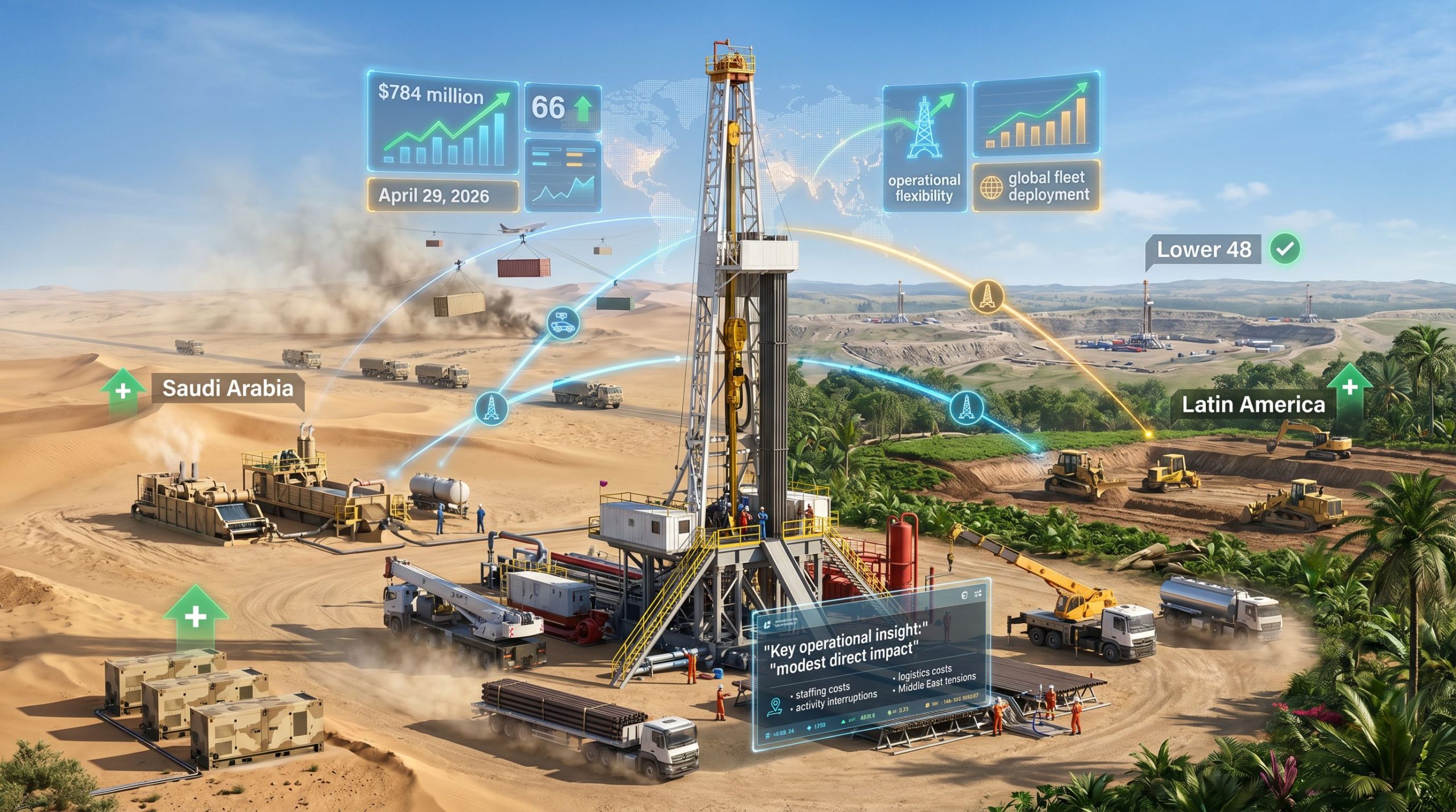 Nabors International Drilling Amid Middle East Tensions