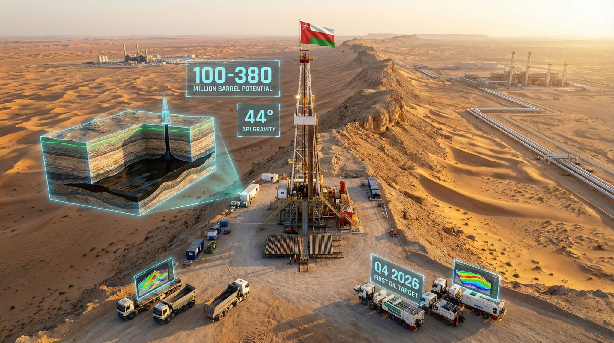 Masar Petroleum's Major Oil Find Boosts Oman Energy