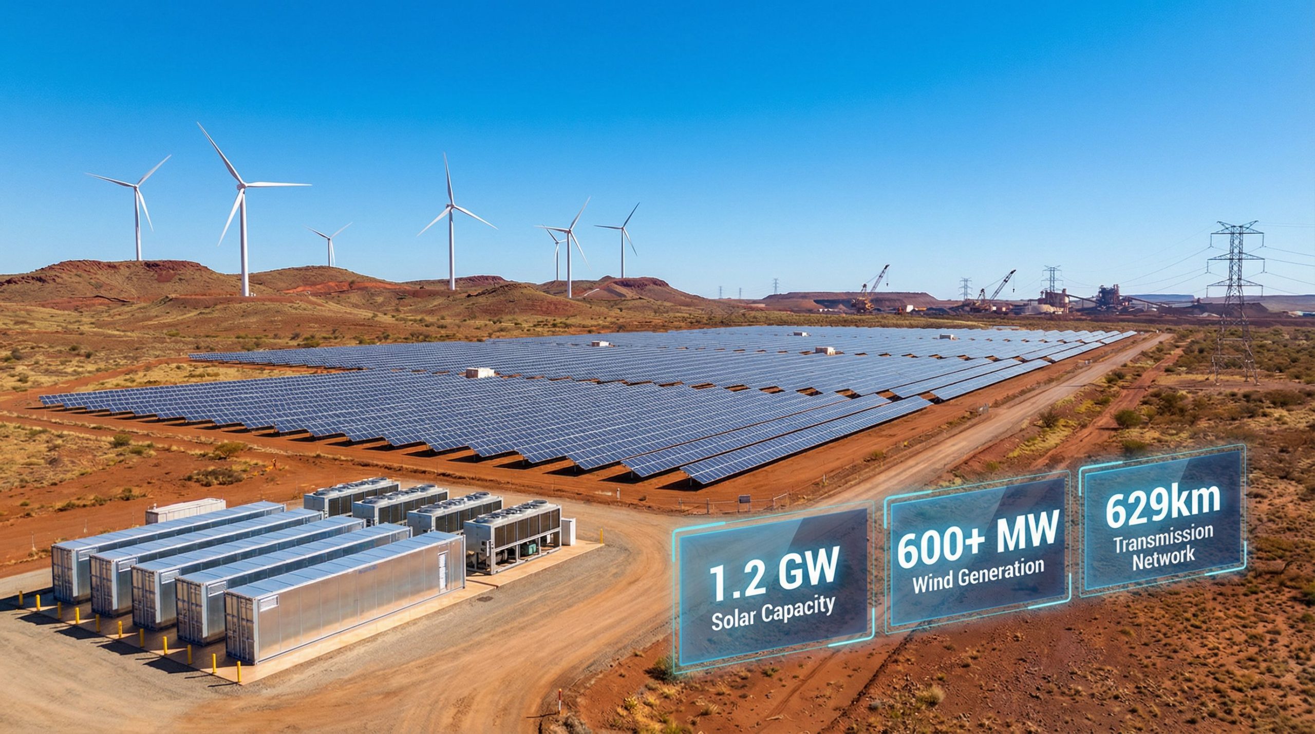 Fortescue Green Energy Grid Pilbara Transforms Mining