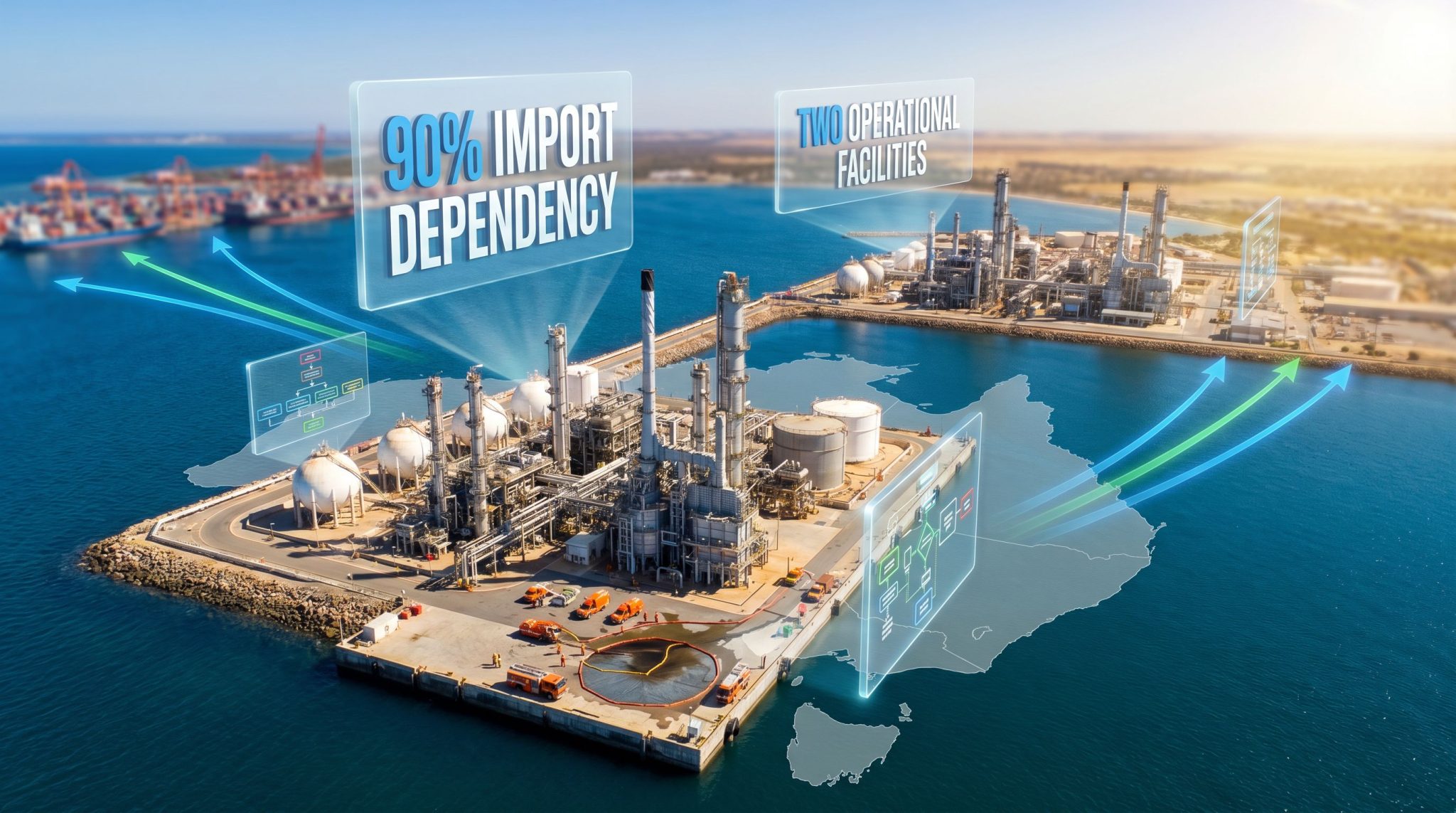 Geelong Refinery Fire Exposes Australia Oil Security Risk