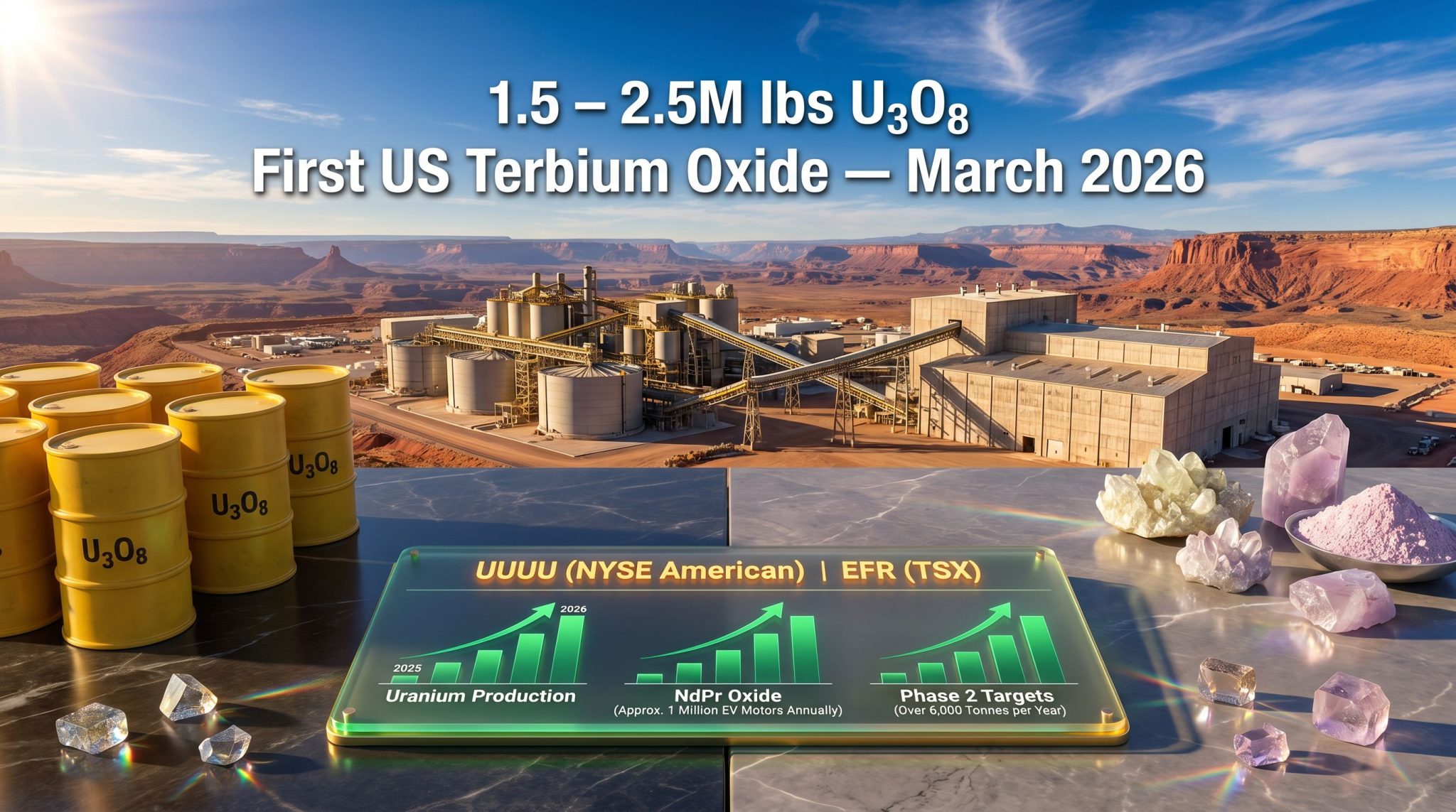 Energy Fuels Rare Earth & Uranium Update 2026
