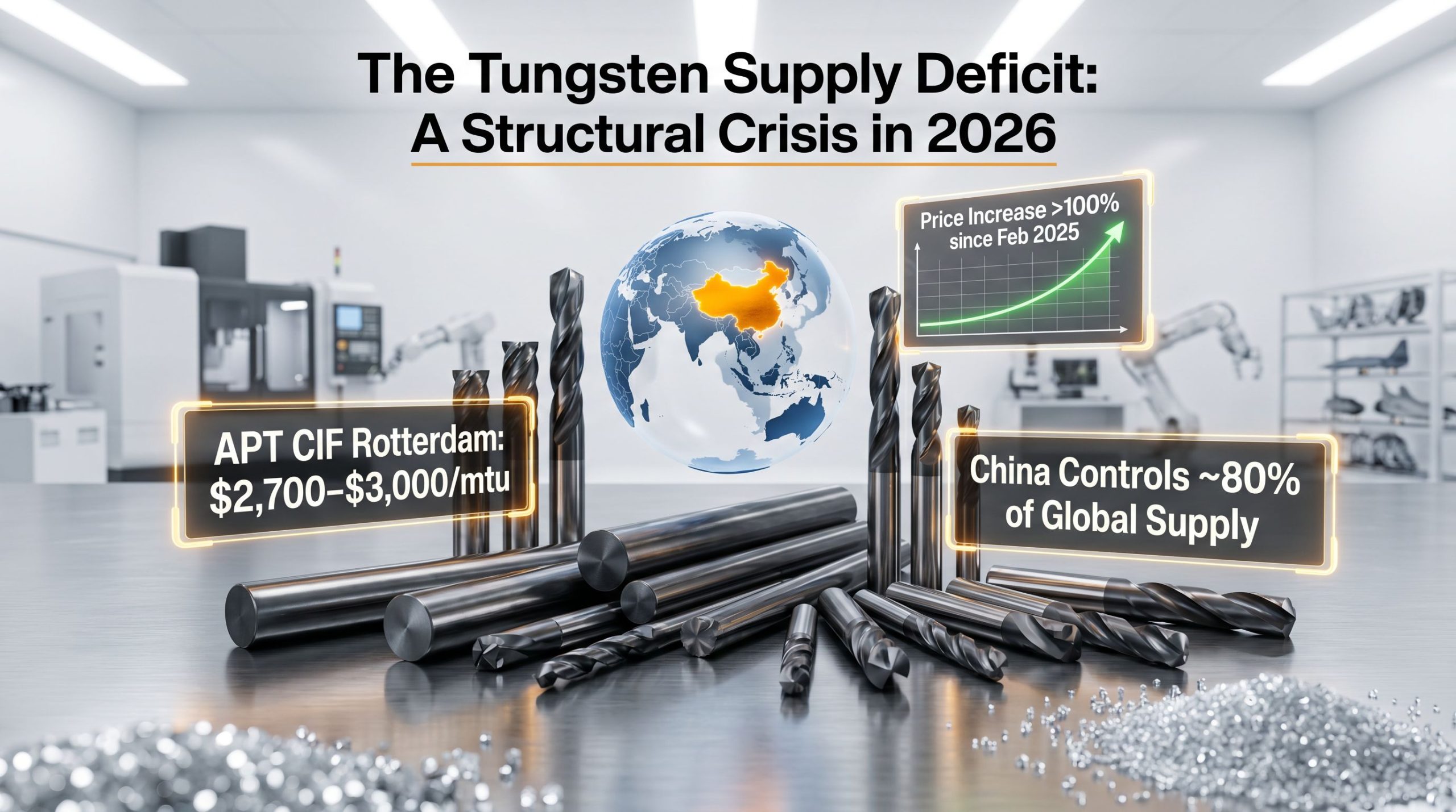 Tungsten Supply Deficit: Causes, Prices & Outlook