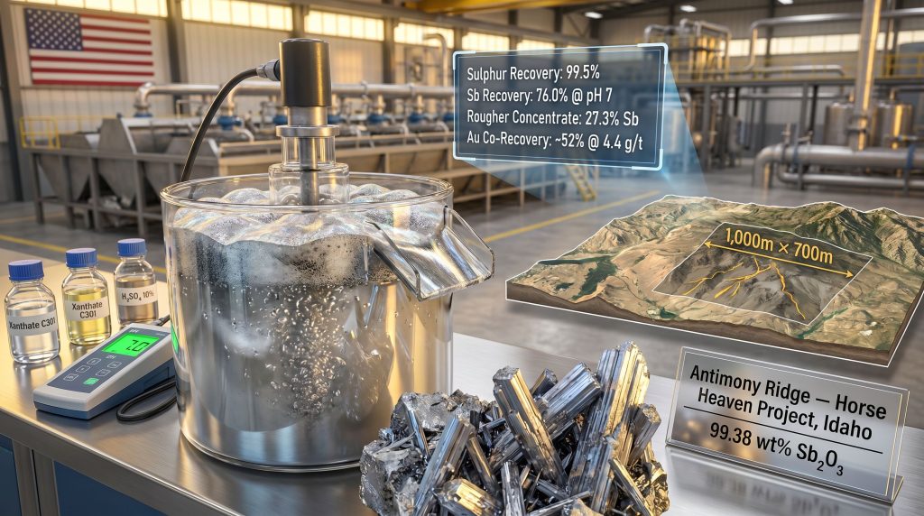 Antimony Ridge: Resolution Minerals' High Recoveries