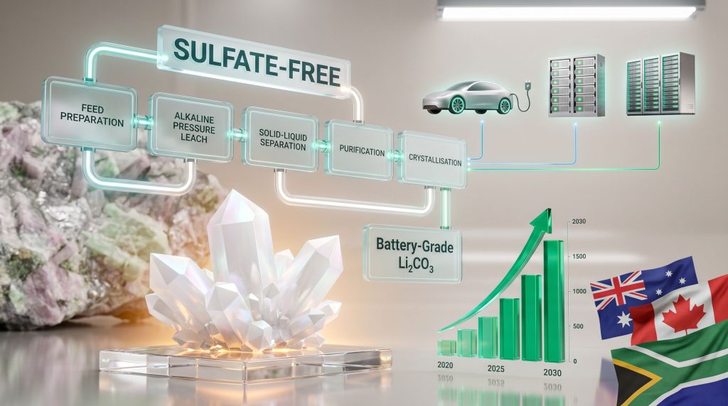 Metso Lithium Carbonate Process: Alkaline Leach Guide