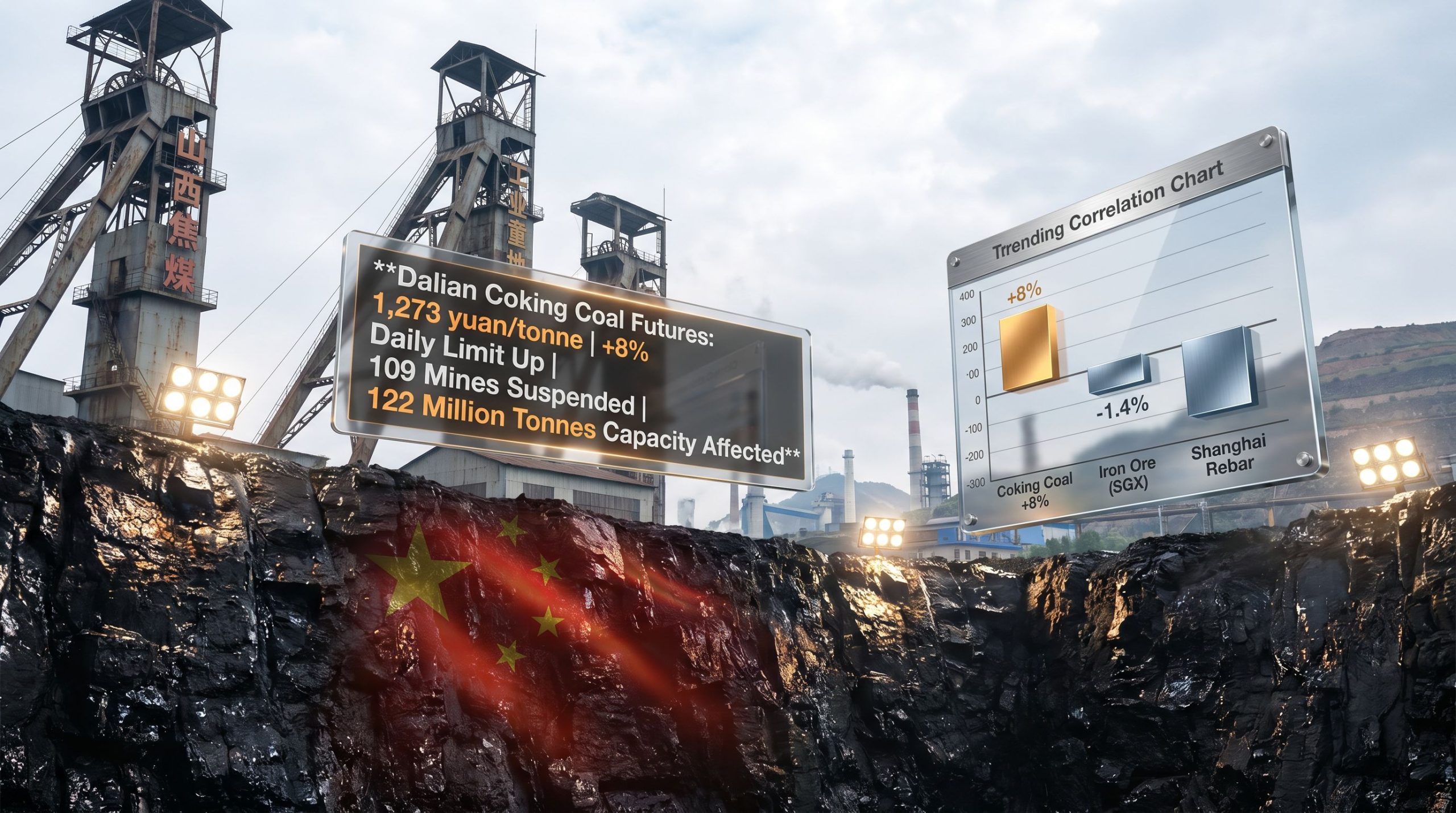 Shanxi Mine Disaster: China Coking Coal Prices 2026