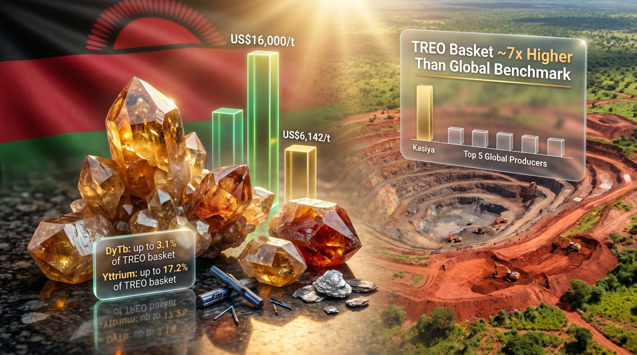 Kasiya Monazite: Heavy Rare Earths 7x Richer Than Peers