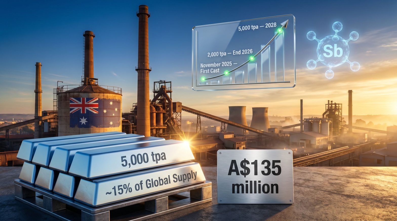 Port Pirie Antimony Production: Australia's Critical Hub