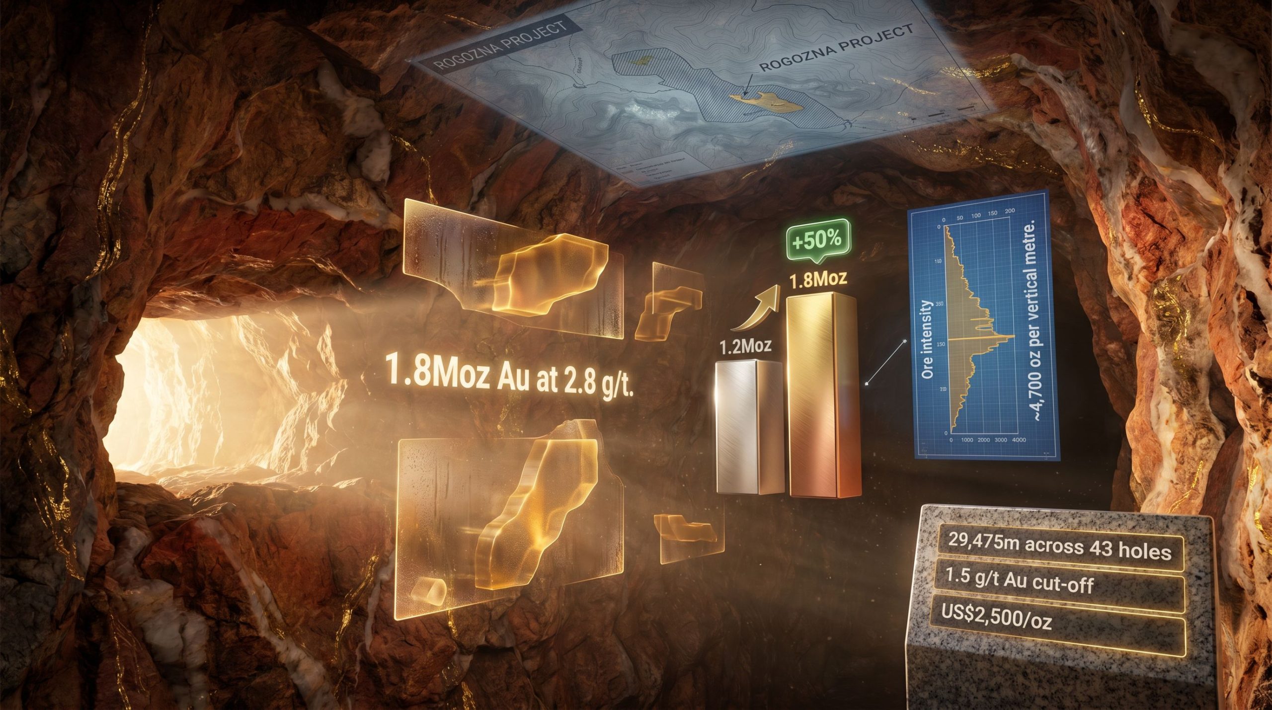 Strickland Metals Gradina 1.8Moz Resource Upgrade