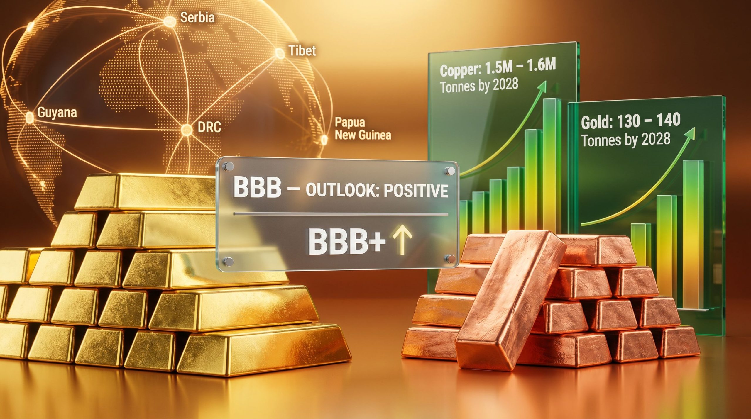 Zijin Mining Outlook Raised to Positive by S&P