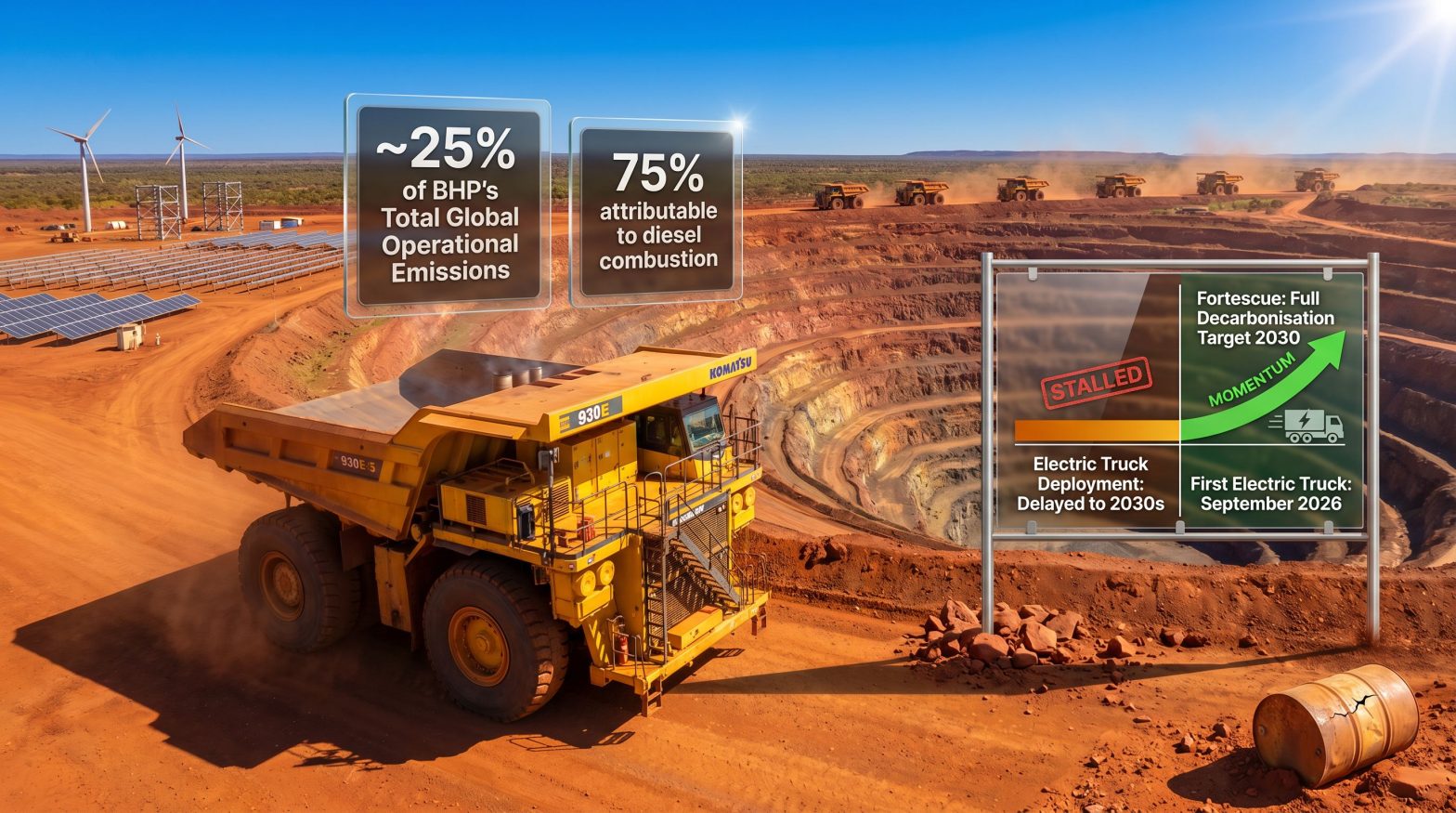 BHP Climate Action in the Pilbara: Key Facts